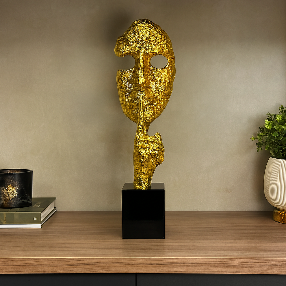 Golden Silence mask – Bell'arte